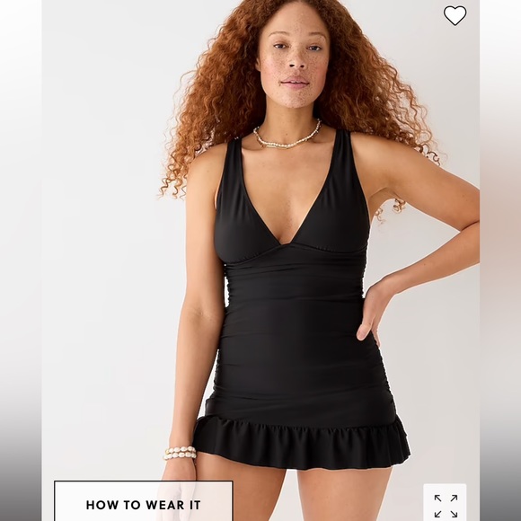 J. Crew | Swim | Nwt Jcrew Ruched Femme Swim Dress | Poshmark